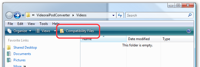 Vista's "Show Compatibility Files" and the Scrumptious Wonder that is ...